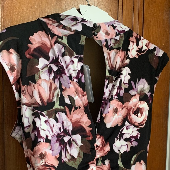 Cache | Dresses | Cach Brand Floral Wrap Dress Nwt | Poshmark